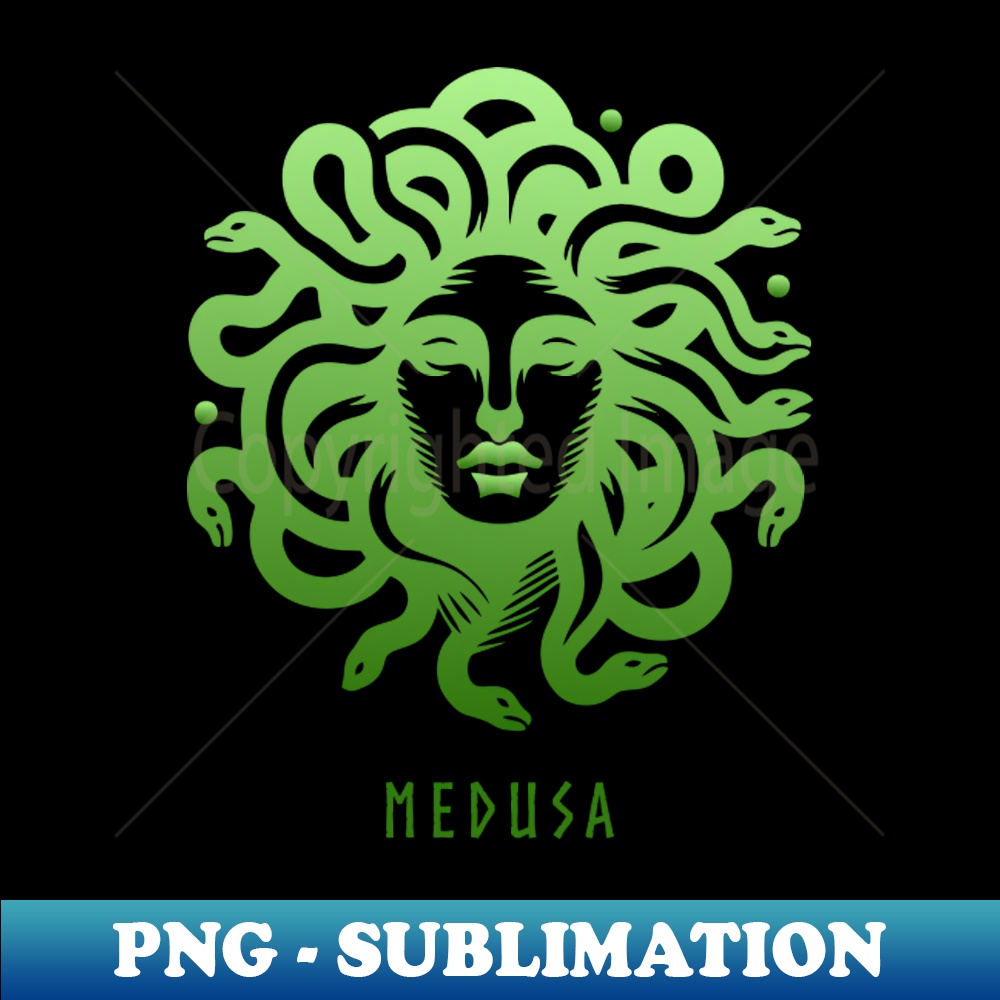 Medusa - High-Quality PNG Sublimation Download | Inspire Uplift