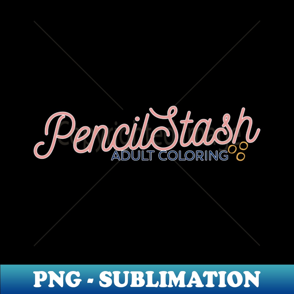 PencilStash Adult Coloring - PNG Transparent Sublimation Fil | Inspire ...
