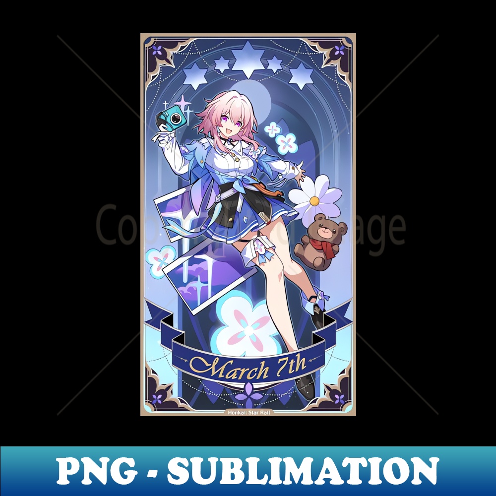 March 7th Revelation Card Honkai Star Rail - Exclusive Subli | Inspire ...