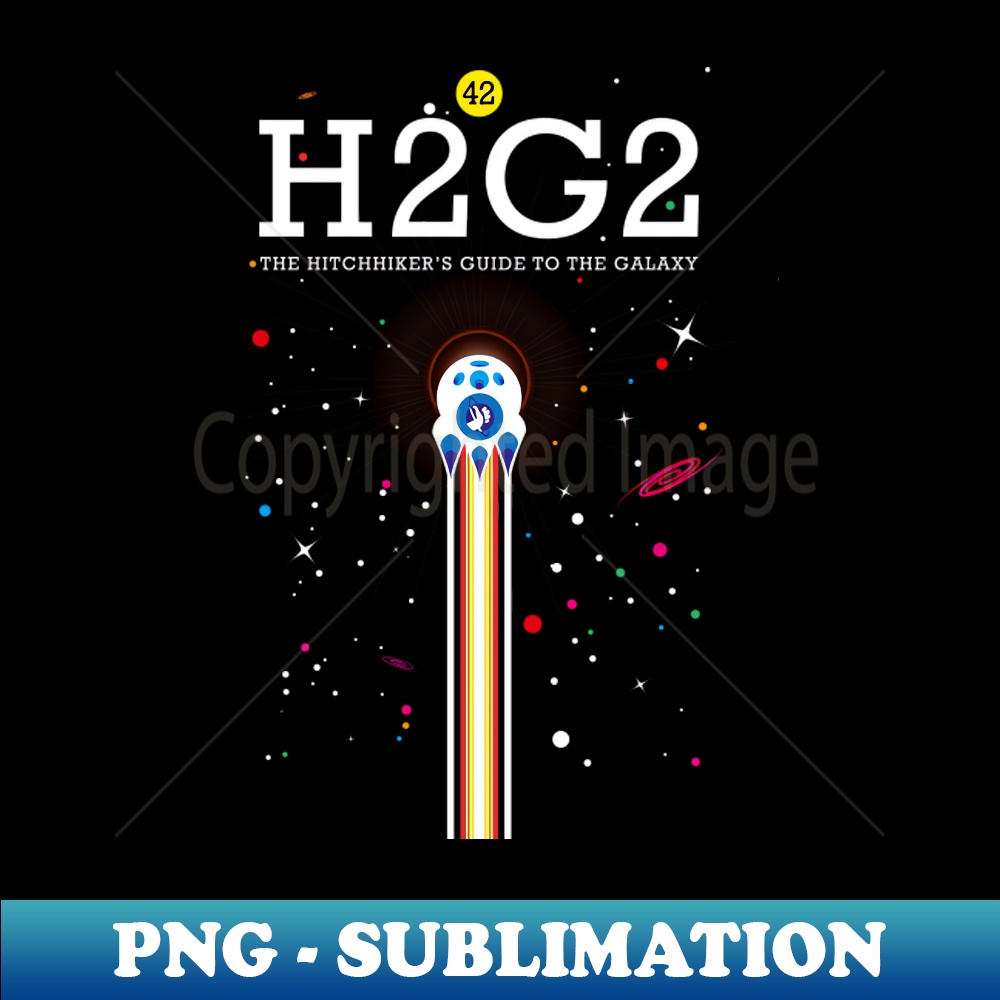H2G2 Heart of Gold - Creative Sublimation PNG Download | Inspire Uplift