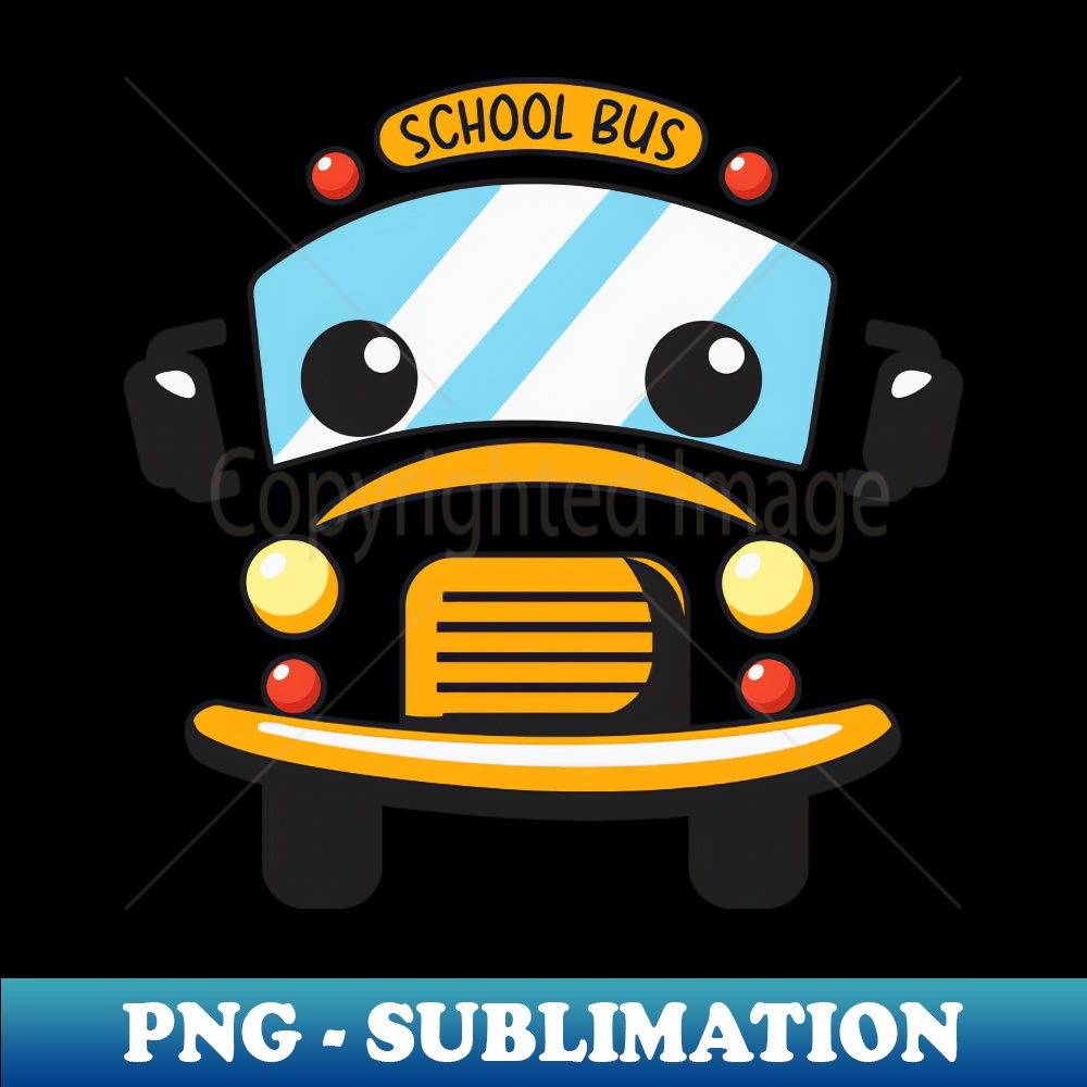 School Bus - Special Edition Sublimation PNG File | Inspire Uplift