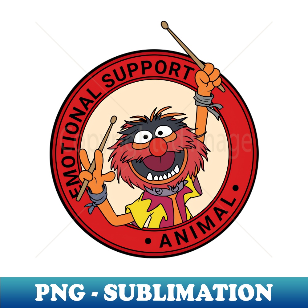 Muppets Emotional Support Animal - Stylish Sublimation Digit | Inspire ...