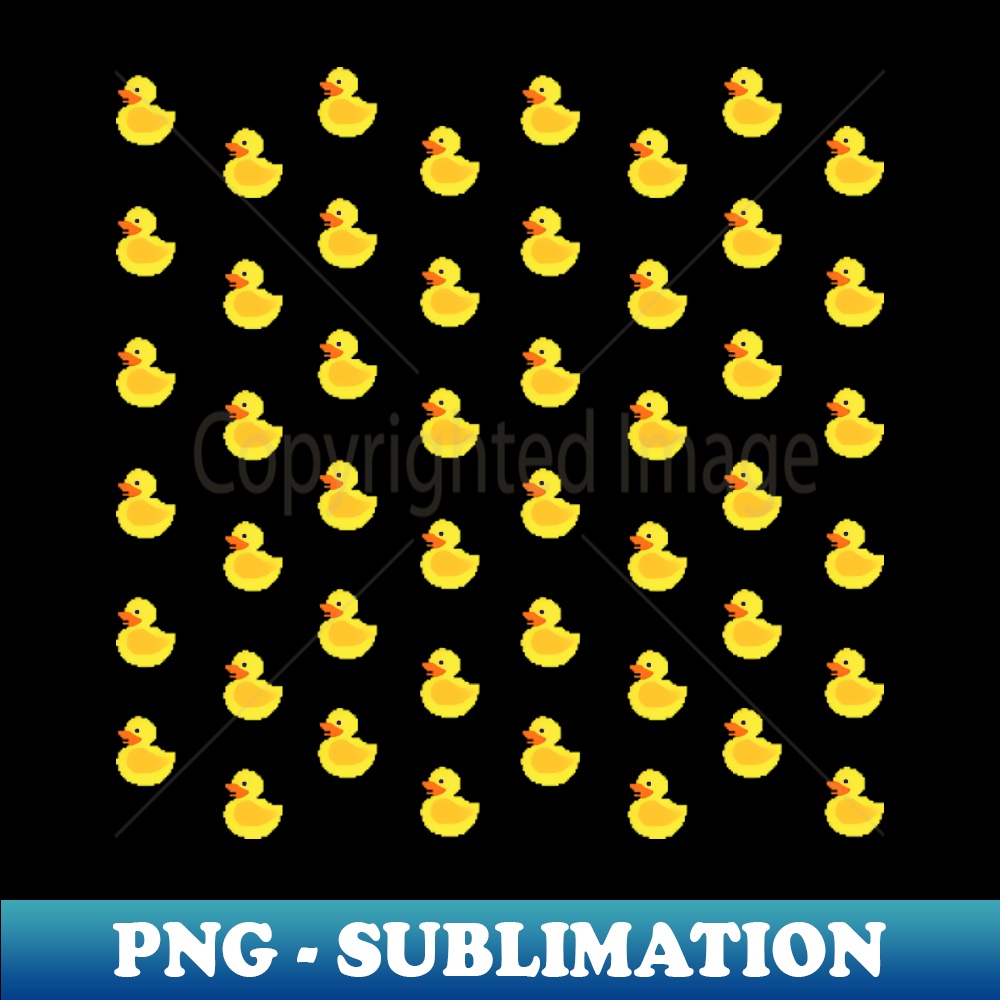 Rubber duck pattern - Sublimation-Ready PNG File | Inspire Uplift