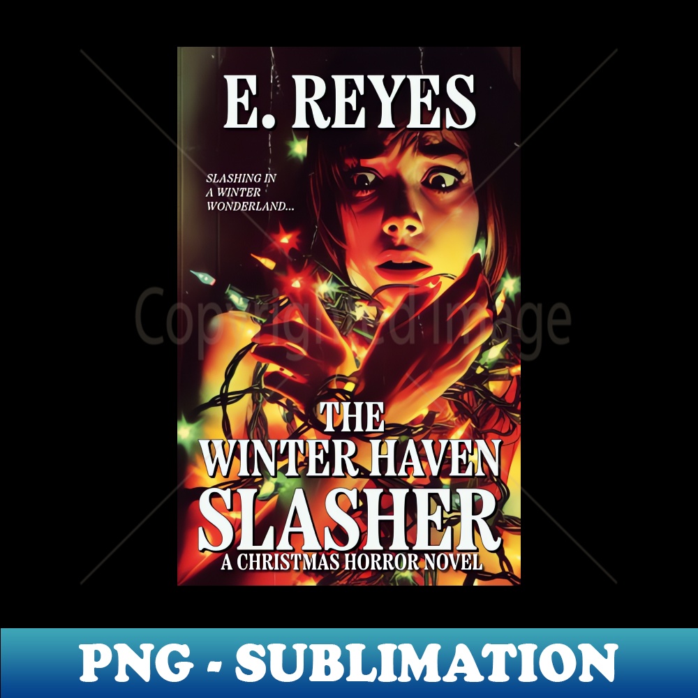 The Winter Haven Slasher Book Cover - PNG Sublimation Digita | Inspire ...