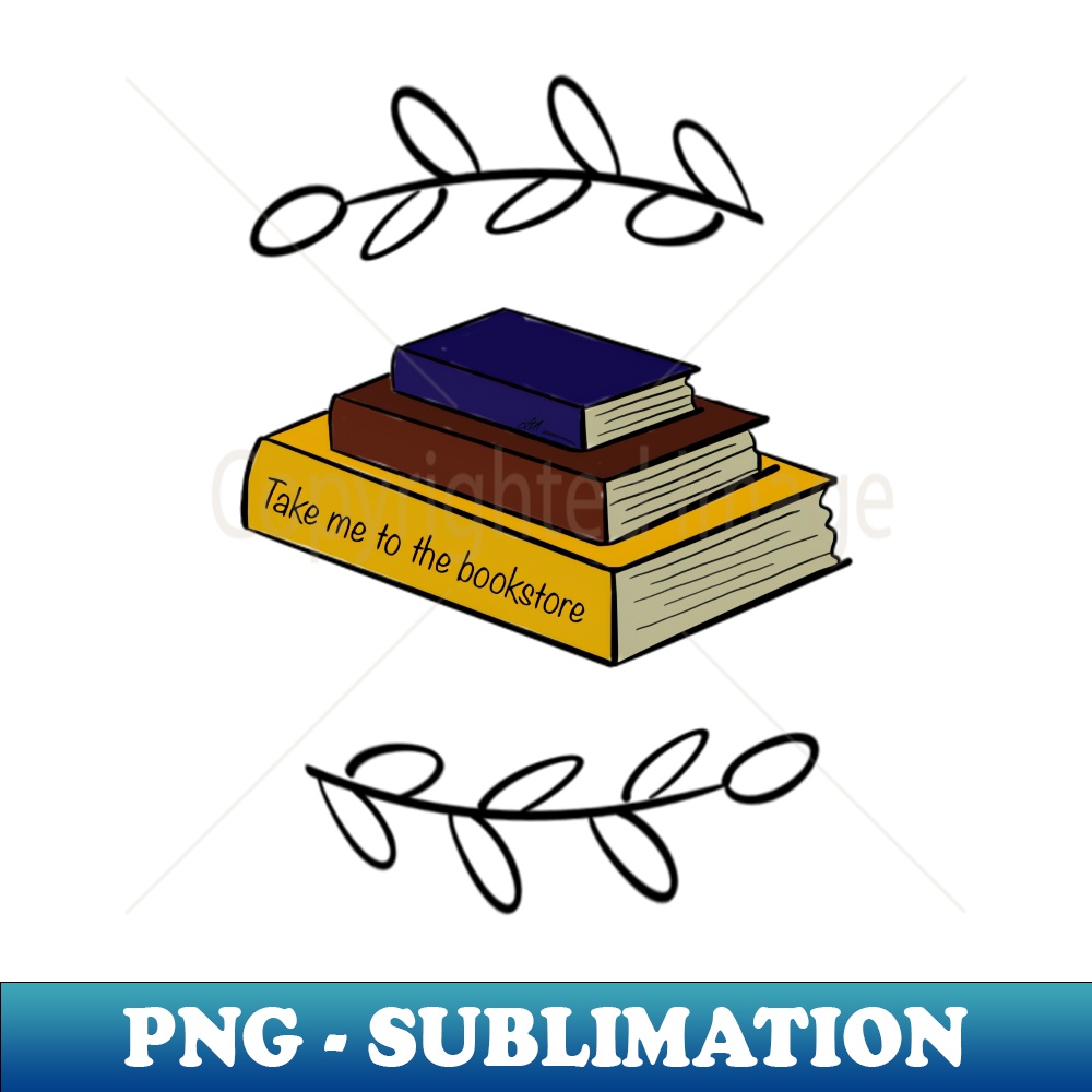Bookstore - Stylish Sublimation Digital Download | Inspire Uplift