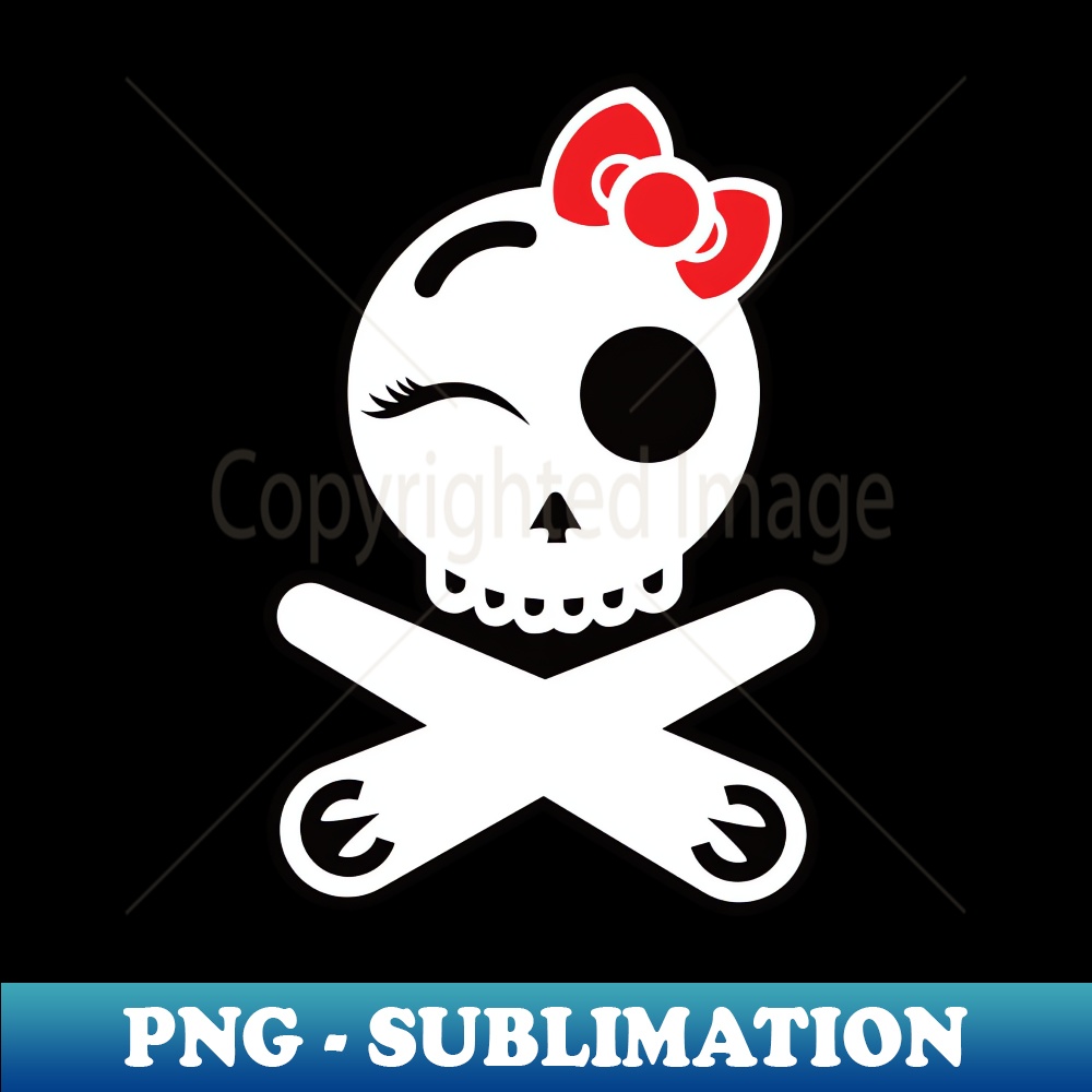 Winking Pinball Pirate with Bow - Creative Sublimation PNG D | Inspire ...