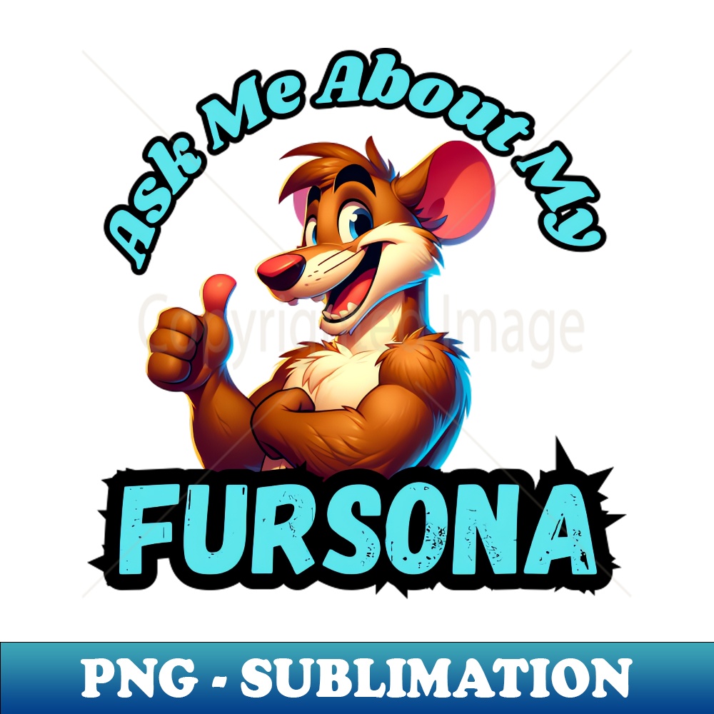 Ask Me About My Rat Fursona Furry Art - Exclusive PNG Sublim | Inspire ...