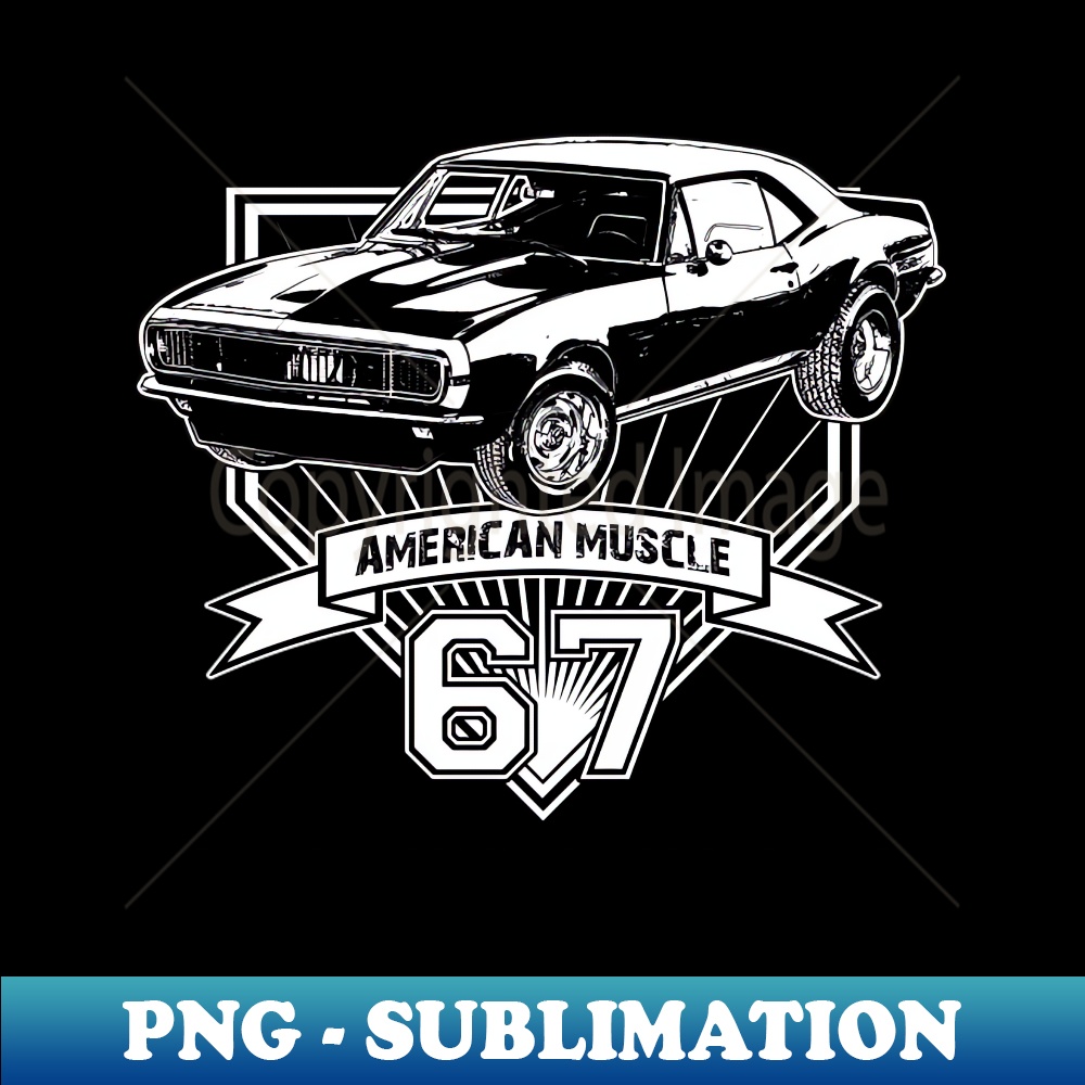 1967 American Muscle Car - Exclusive Sublimation Digital Fil | Inspire ...