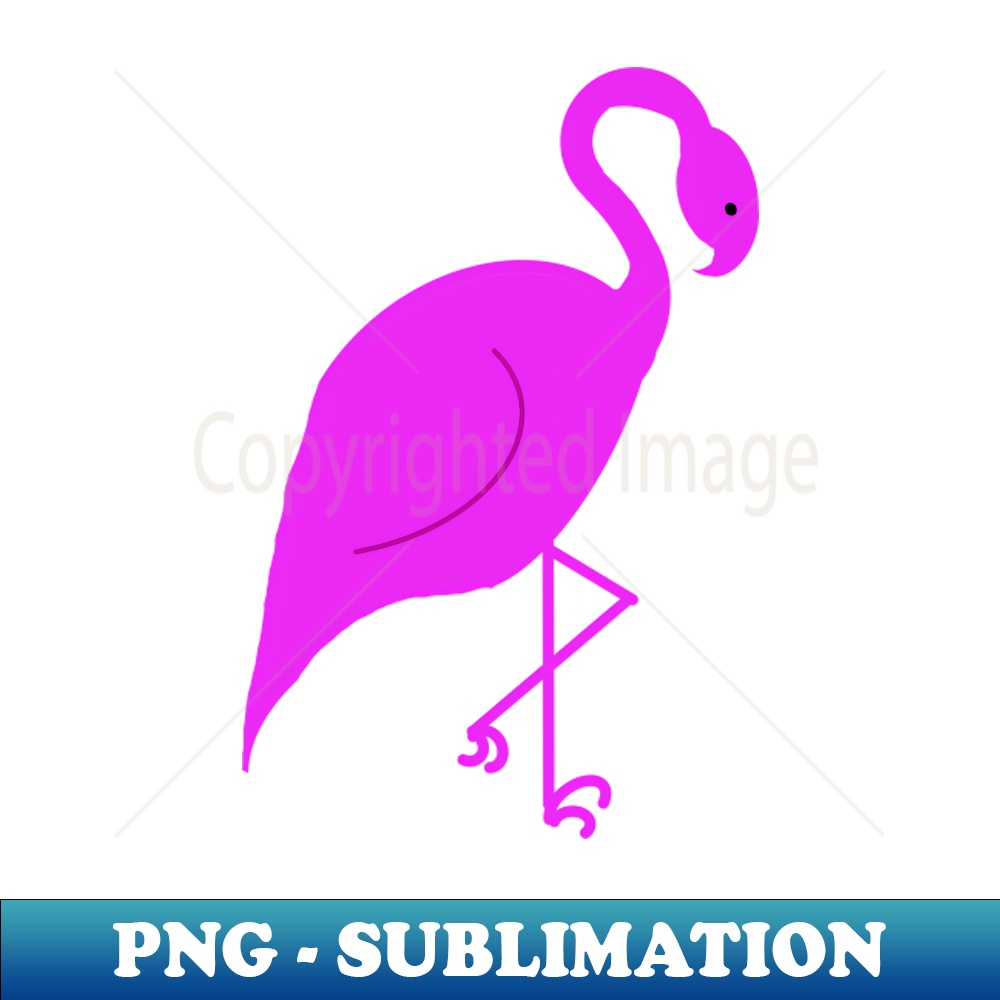 Bold and Bright Pink Flamingo - Professional Sublimation Dig | Inspire ...
