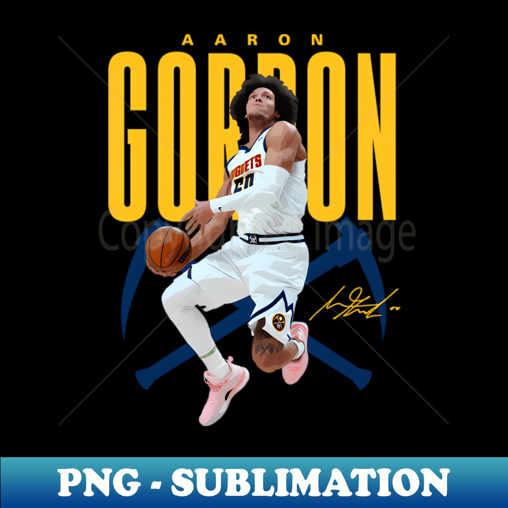 Aaron Gordon - Exclusive PNG Sublimation Download | Inspire Uplift