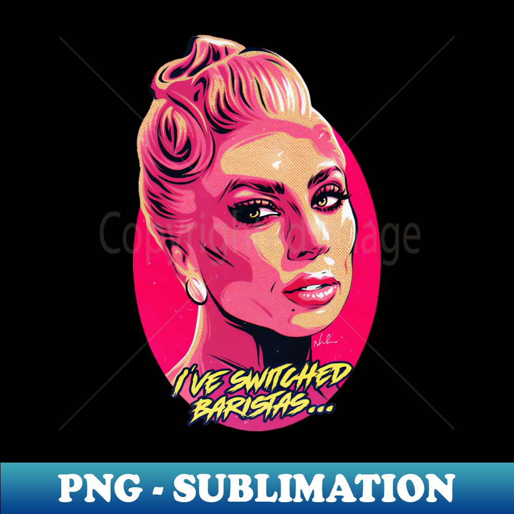 I've Switched Baristas - Retro PNG Sublimation Digital Downl | Inspire Uplift