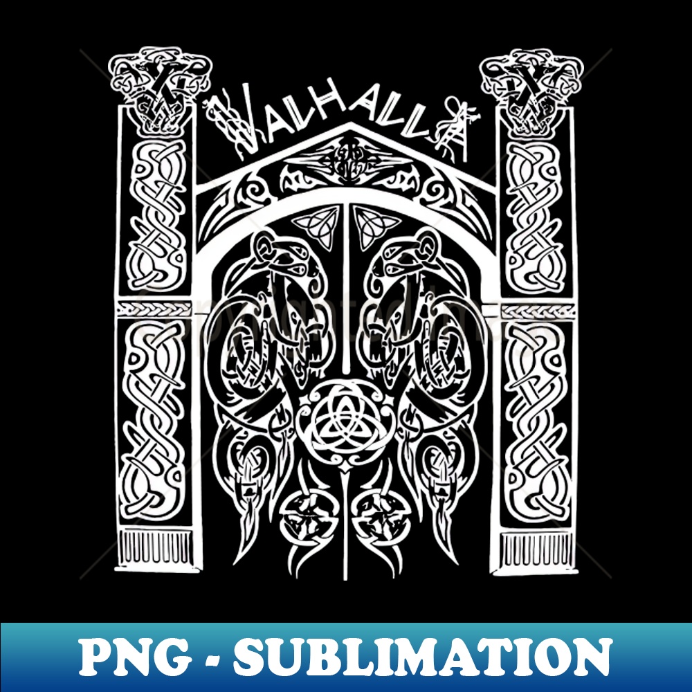 gate of valhalla - PNG Sublimation Digital Download | Inspire Uplift