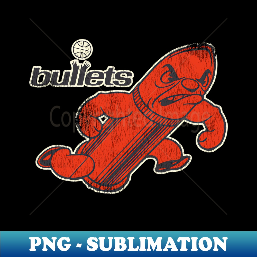 Bullet Man Retro Mascot - Premium PNG Sublimation File | Inspire Uplift