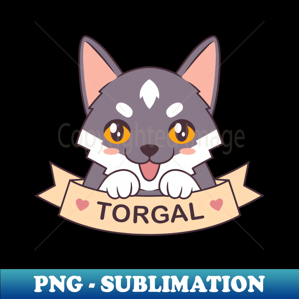 Puppy Torgal - Retro PNG Sublimation Digital Download | Inspire Uplift