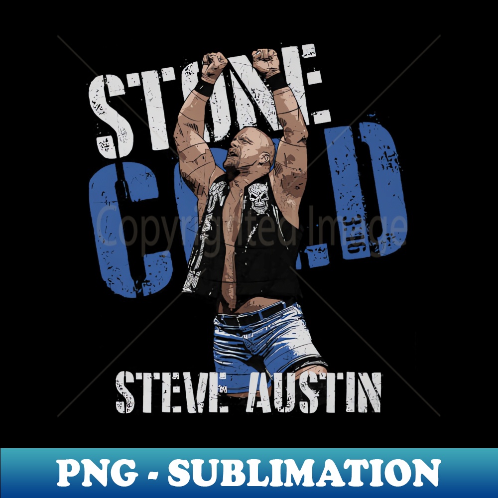 Stone Cold Steve Austin Top Rope - Signature Sublimation PNG | Inspire ...