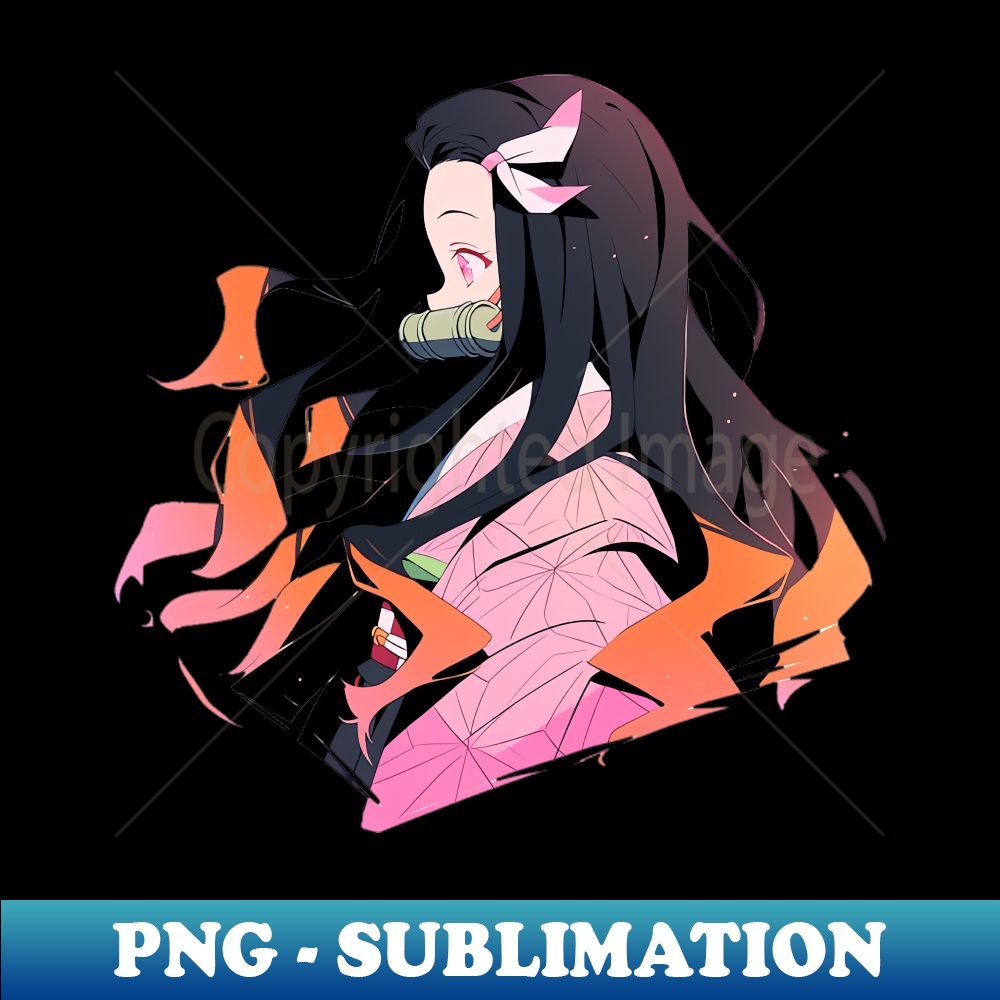 nezuko - Signature Sublimation PNG File | Inspire Uplift
