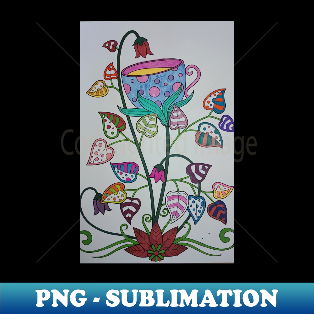 cup of Coffee - Exclusive PNG Sublimation Download | Inspire Uplift