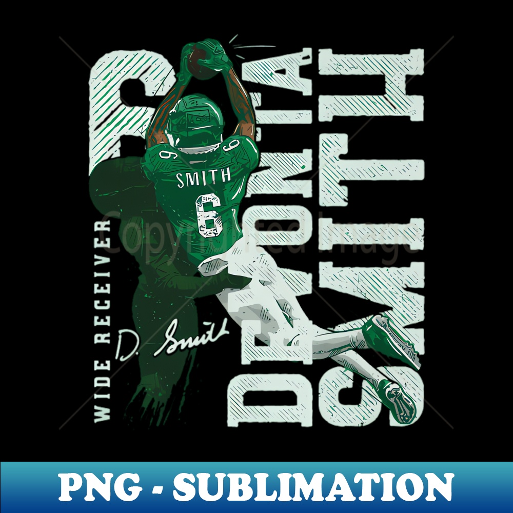 Devonta Smith Philadelphia - Sublimation-Ready PNG File | Inspire Uplift