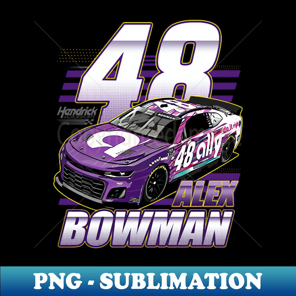 Alex Bowman - Signature Sublimation PNG File | Inspire Uplift