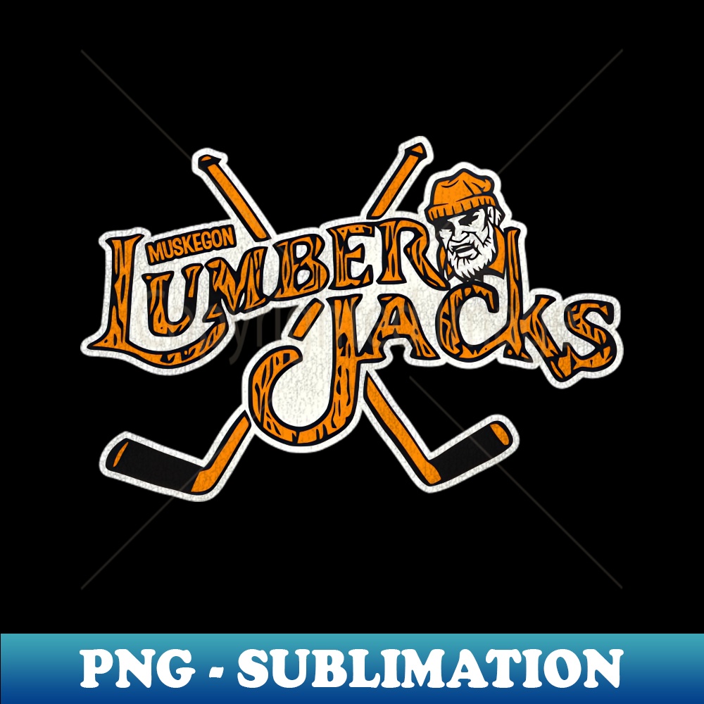 Muskegon Lumberjacks Hockey Team - Instant PNG Sublimation D | Inspire ...
