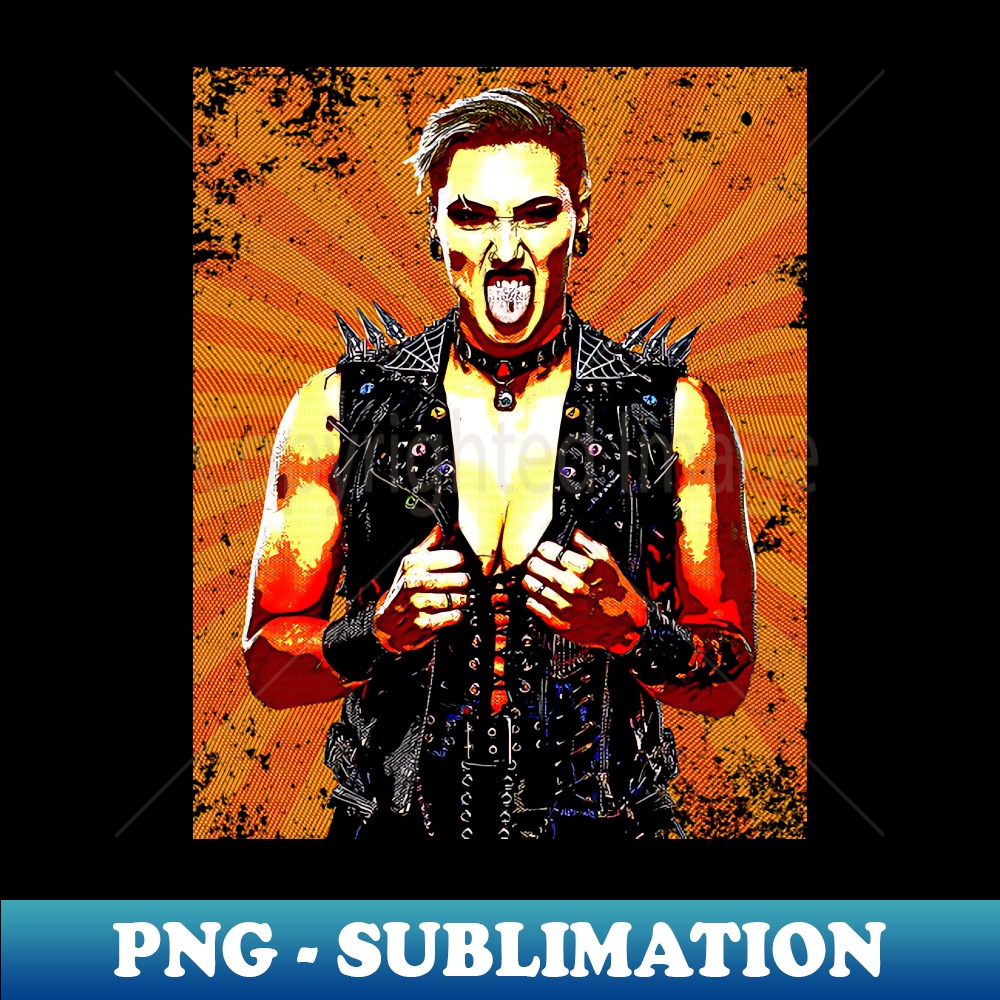 Rhea Ripley Retro Comics Style - Sublimation-Ready PNG File | Inspire ...