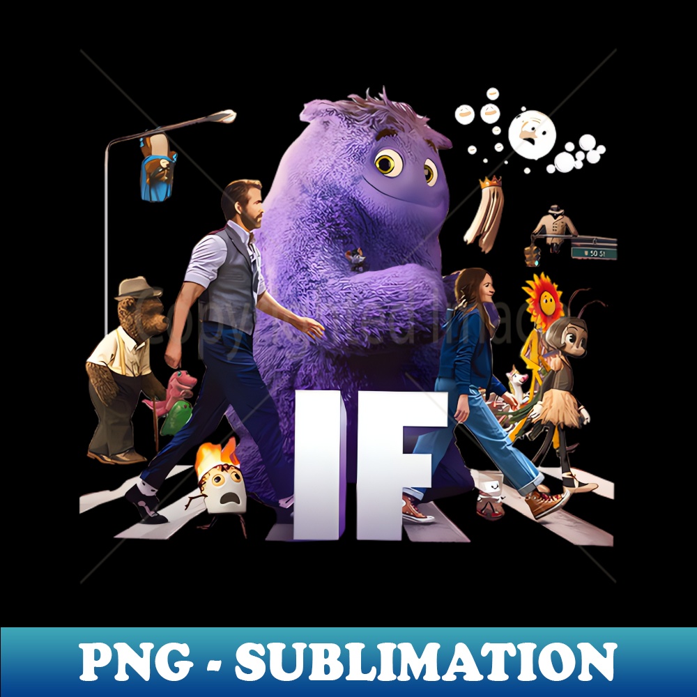 IF 2024 Movie Imaginary Friends Purple Furry Imaginary Frien | Inspire ...