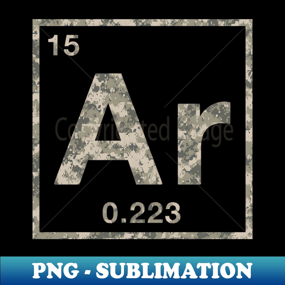 2nd Amendment Pro Gun Safe AR-15 - PNG Transparent Sublimati | Inspire ...