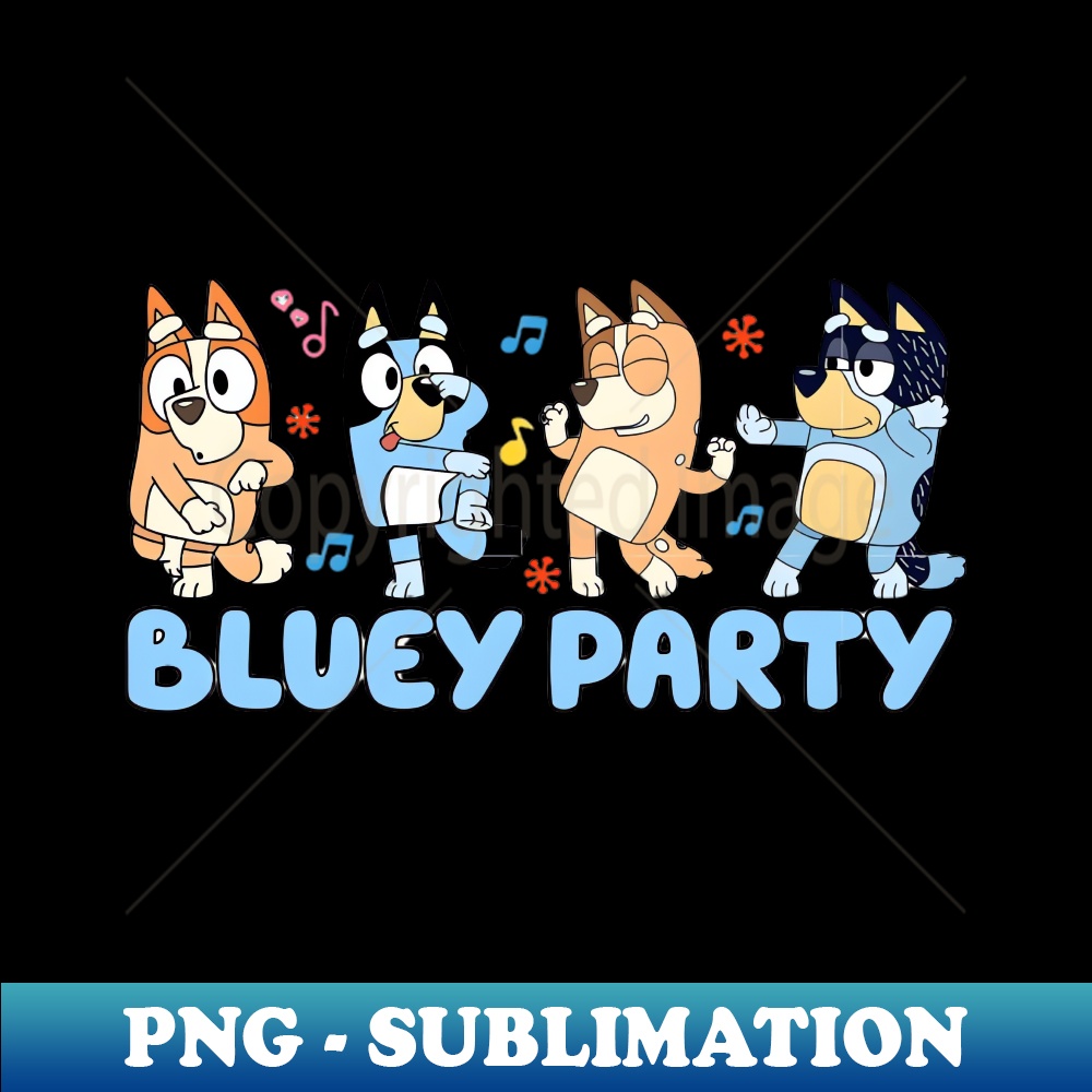 Bluey Design New - Creative Sublimation PNG Download | Inspire Uplift