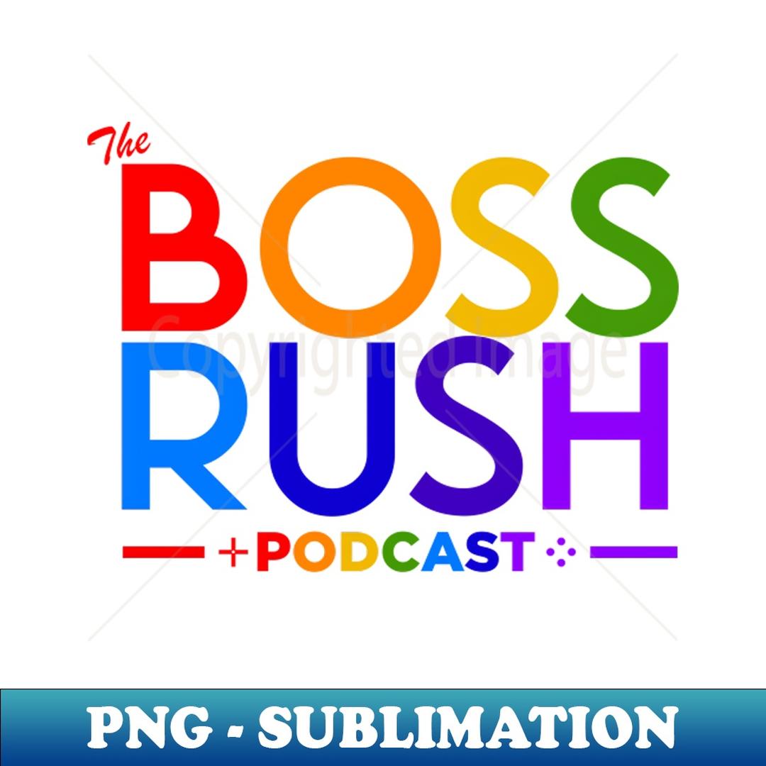 The Boss Rush Podcast 2024 Logo (LGBTQ Pride) - Instant Subl | Inspire ...
