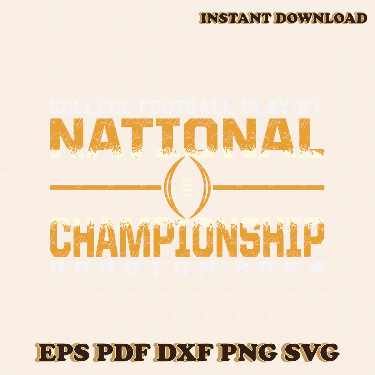 College Football Playoff 2024 National Championship SVG - Inspire Uplift