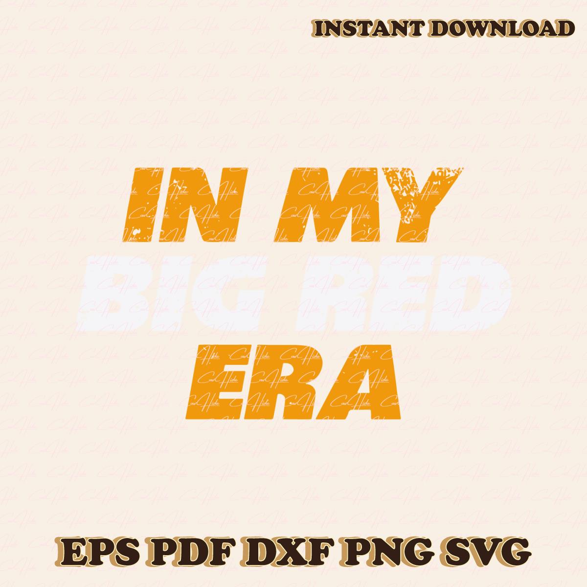 Kansas City In My Big Red Era SVG - Inspire Uplift