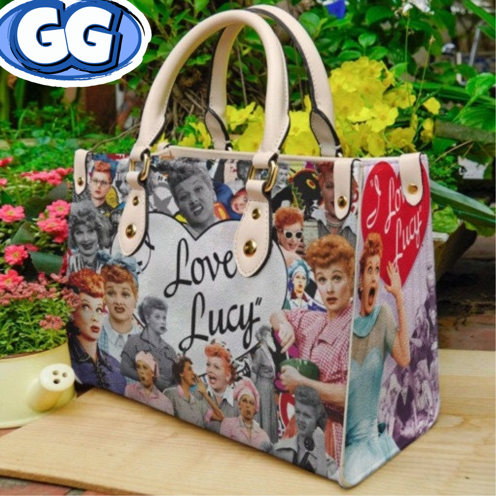 I Love Lucy Poster Cover Collection Leather Bag, Personaliz | Inspire ...