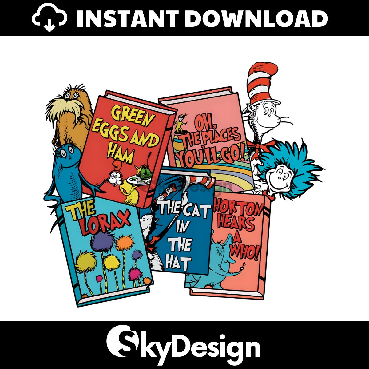 The Cat In The Hat Dr Seuss Books PNG - Inspire Uplift