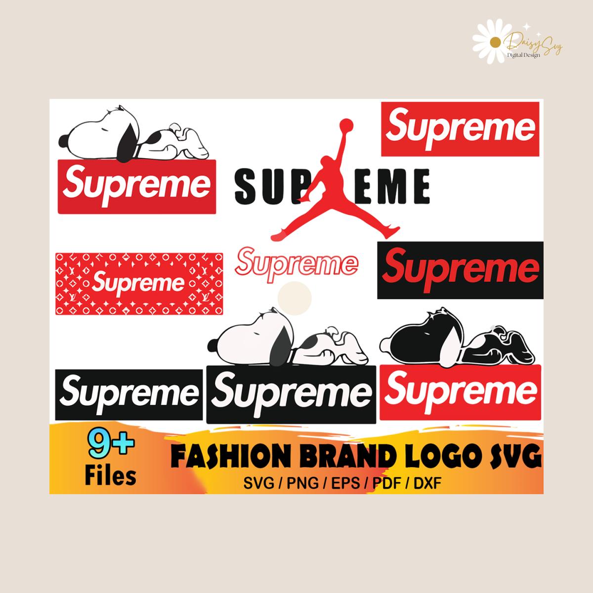 9 Supreme Jordan Logo Bundle SVG | Inspire Uplift