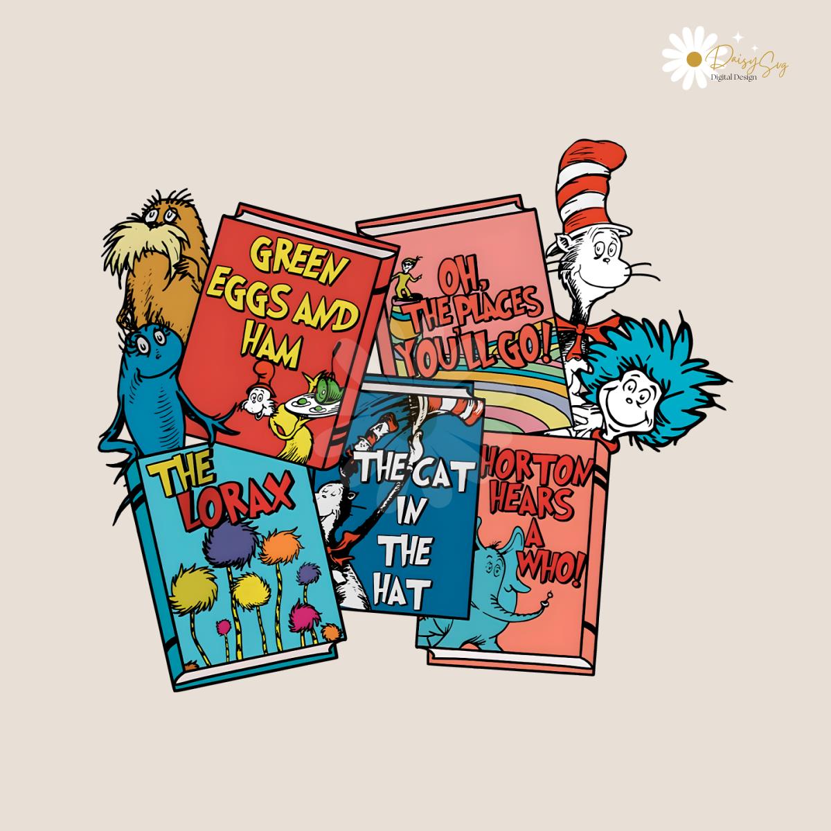 The Cat In The Hat Dr Seuss Books PNG - Inspire Uplift