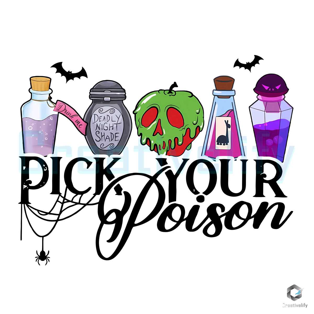 Disney Pick Your Poison PNG Kuzco Poison File Download | Inspire Uplift