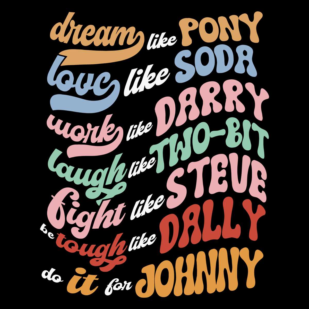 Dream Like Pony Love Like Soda SVG File Digital Download | Inspire Uplift