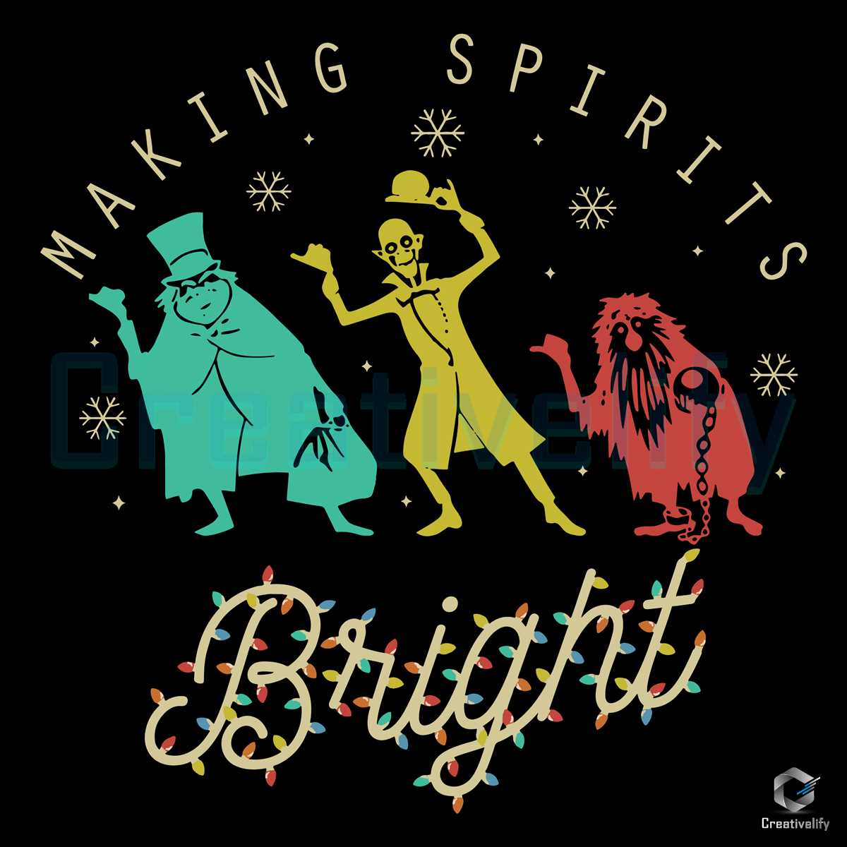 making spirits bright svg - Inspire Uplift