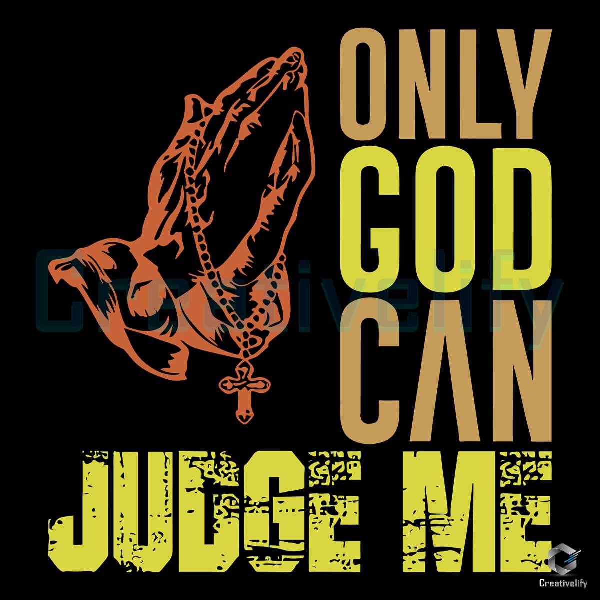Only God Can Judge Me Logo