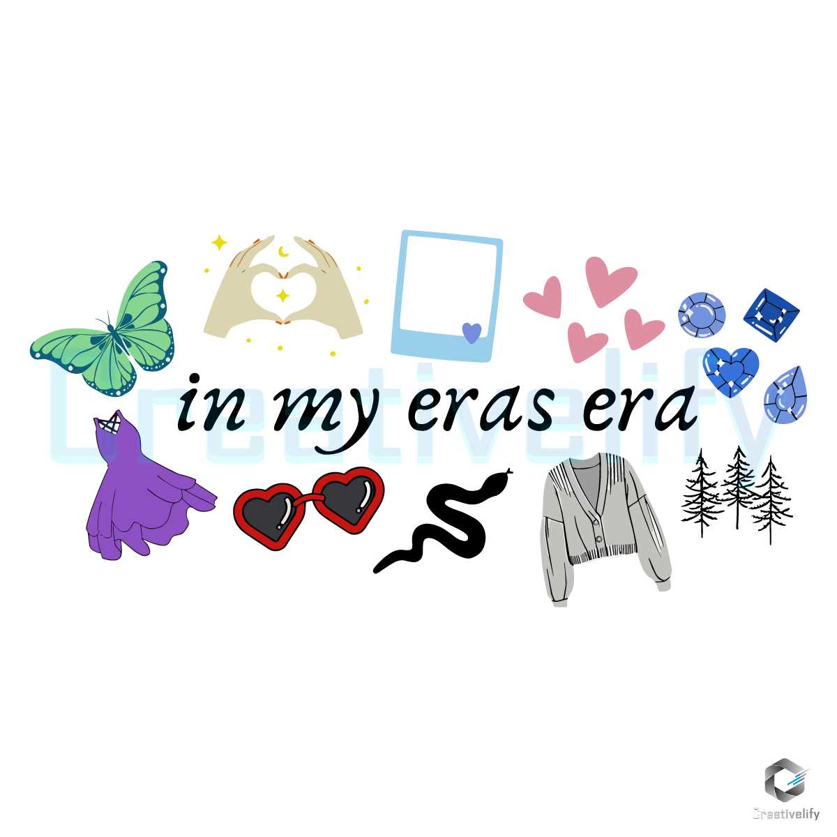In My Eras Era SVG The Eras Tour Taylor Swift Digital File - Inspire Uplift