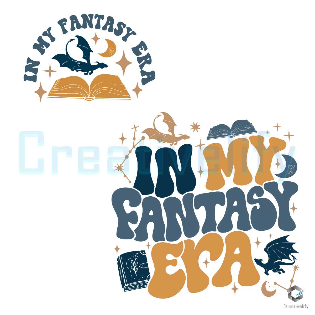 In My Fantasy Era SVG Fourth Wings File Design - Inspire Uplift