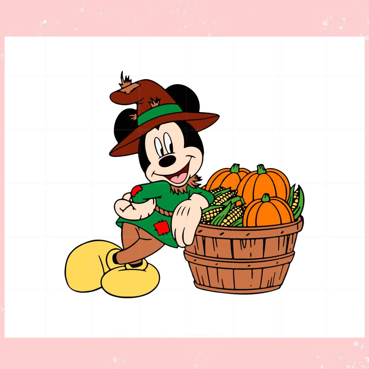 Fall Mickey Farm Harvest Pumpkin Season SVG Cutting Digital | Inspire ...