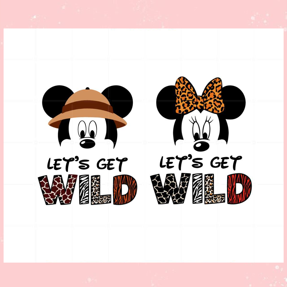 Get Wild Mickey SVG Disney Land Discovery Animal Kingdom Dig | Inspire ...