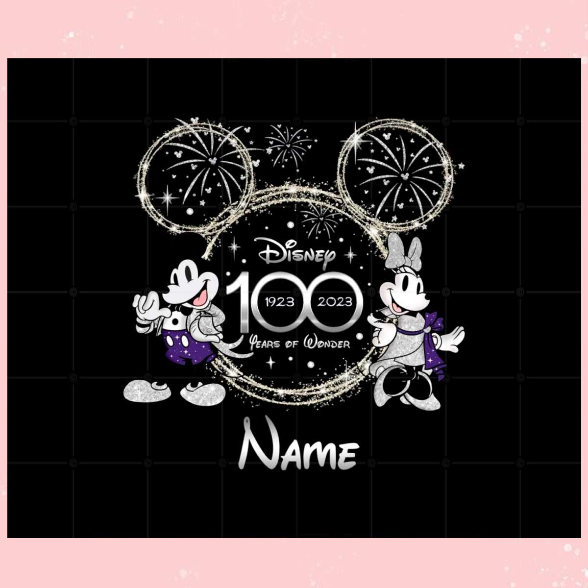 Mickey Minnie Disney 100th Anniversary Png Sublimation,Disne | Inspire ...