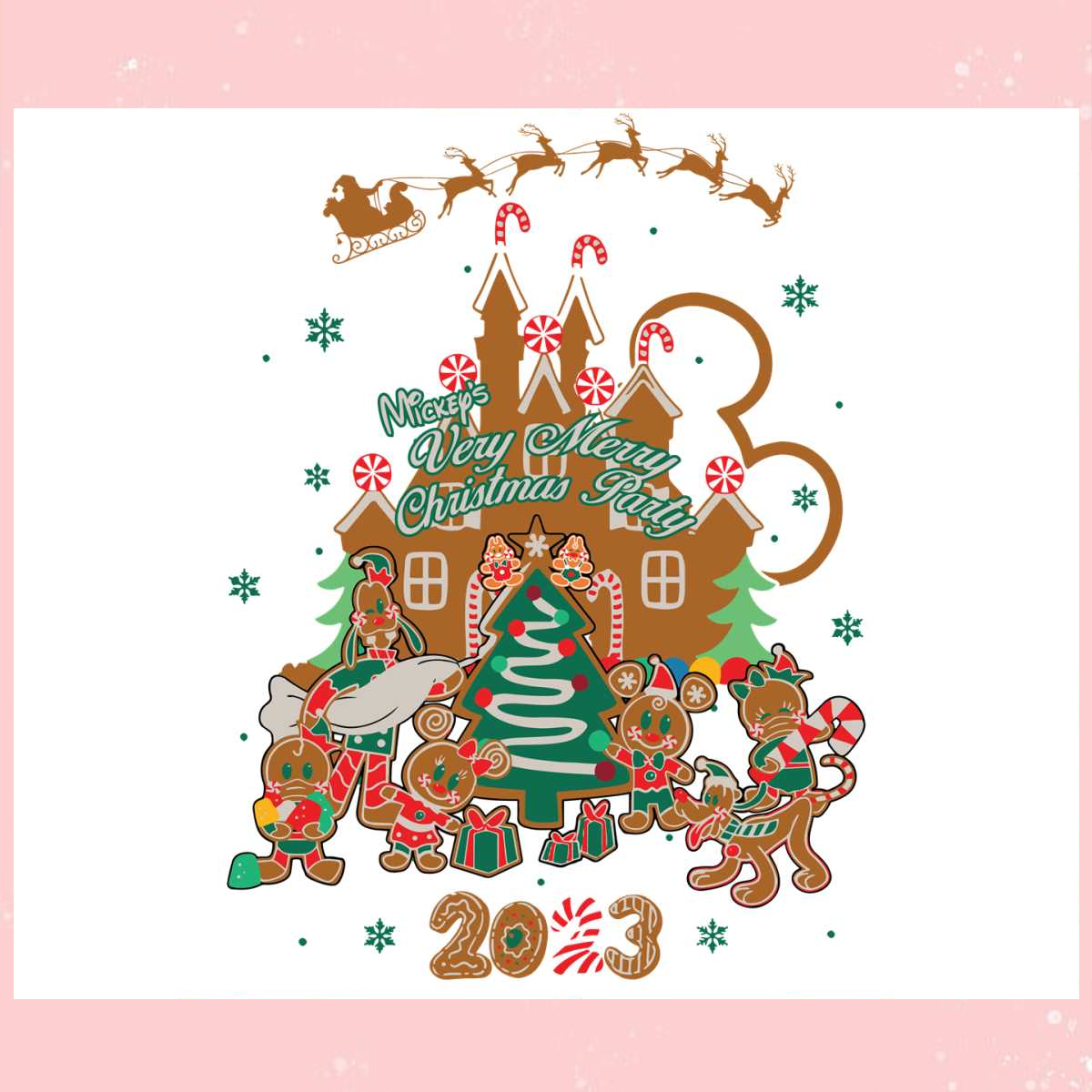 Mickeys Very Merry Christmas Party SVG,Disney svg, Mickey mo | Inspire ...