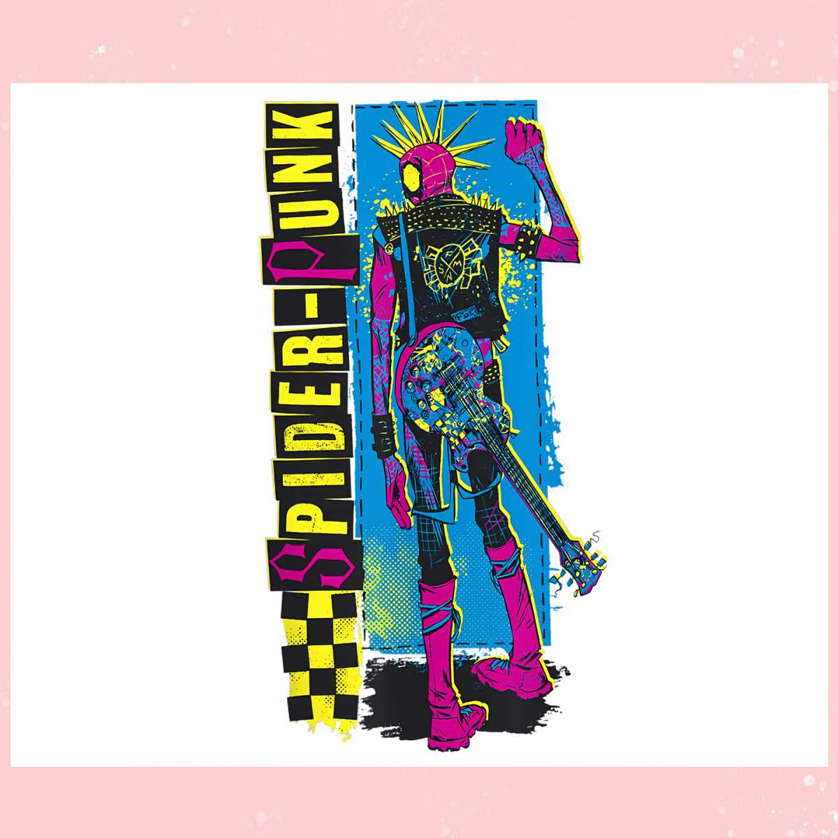 Spider Punk Marvel Superhero PNG Sublimation Design,Disney s | Inspire ...