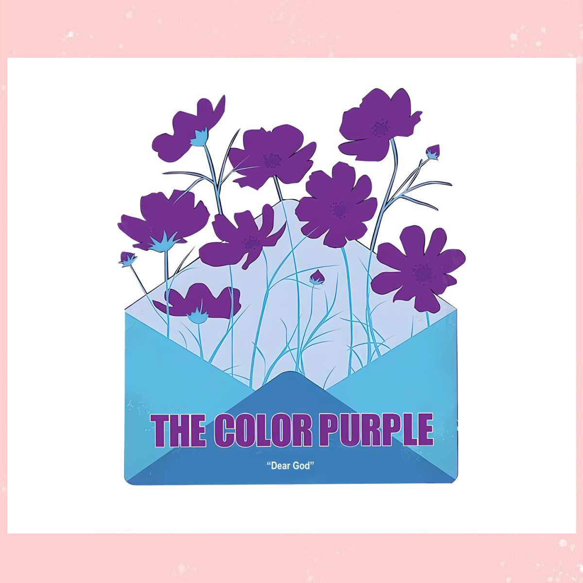 The Color Purple Dear God Letter PNG,Disney svg, Mickey mous | Inspire ...