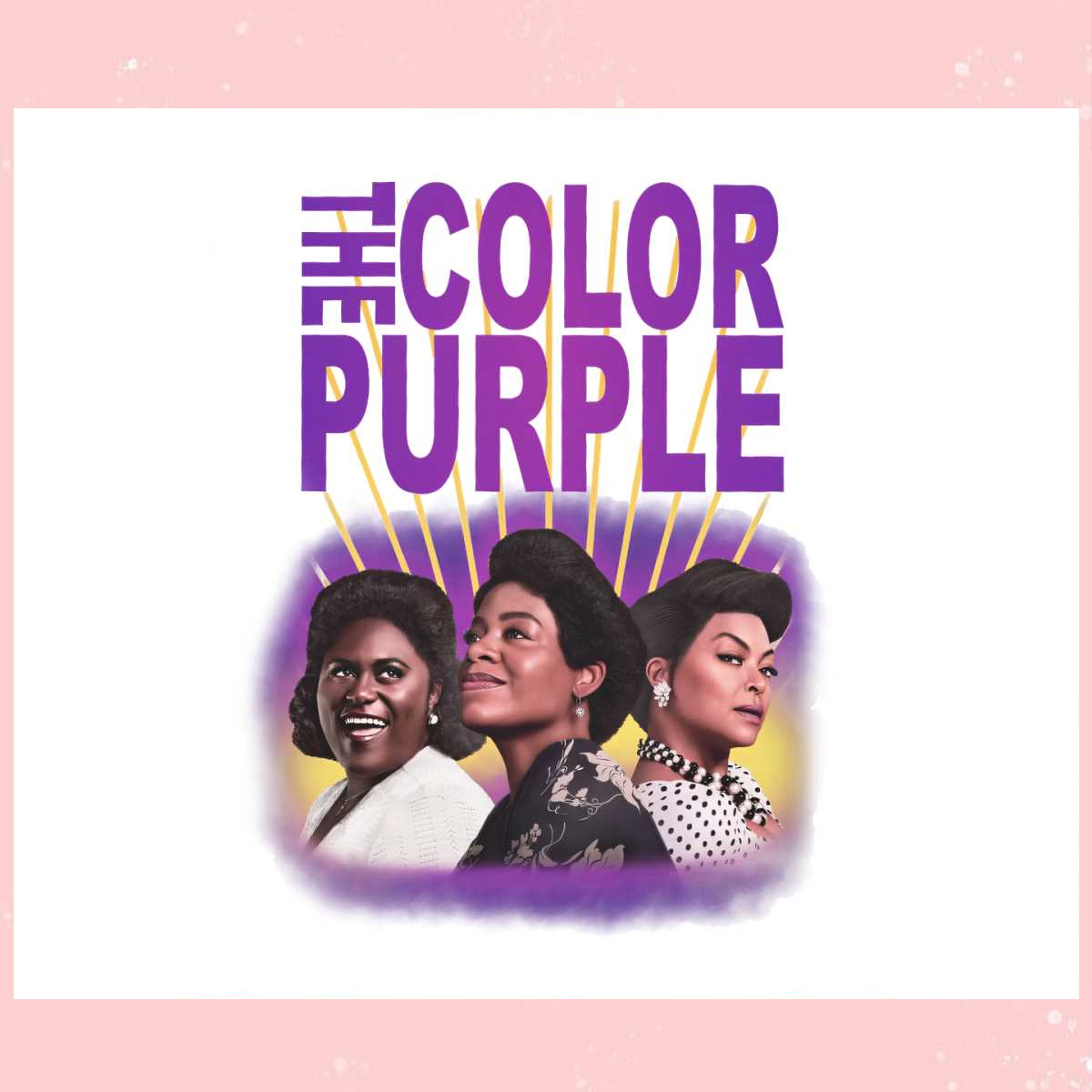 The Color Purple Movie 2023 Characters PNG 1,Disney svg, Mic | Inspire ...
