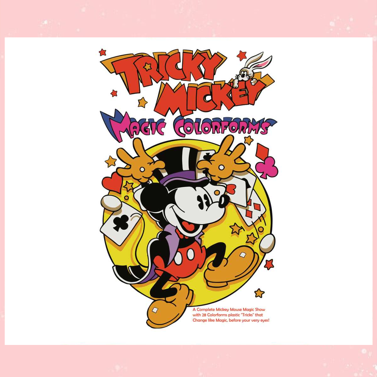 Tricky Mickey Mouse Magic Colorforms SVG File For Cricut,Dis | Inspire ...