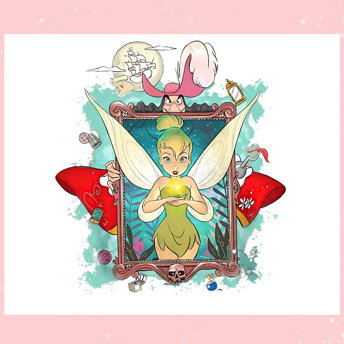 Vintage 90s Disney Tinker Bell PNG Sublimation Design,Disney | Inspire ...